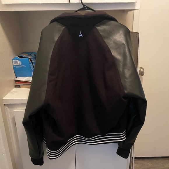 Maniere De Voir | Jackets & Coats | Signature Vegan Leather Raglan ...